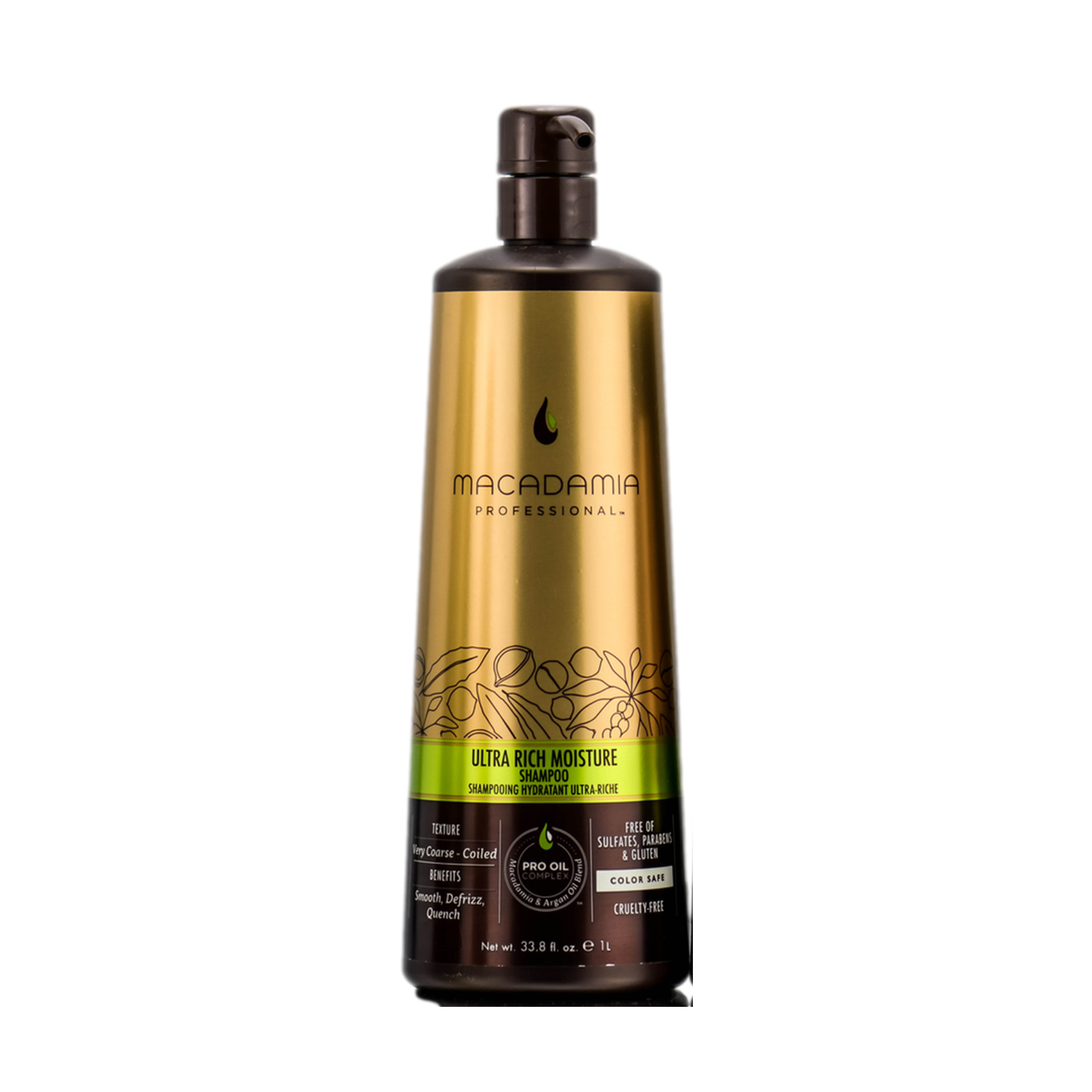 Shampoo Macadamia Pro Ultra Rich Moisture 1000ml – Espacio Capilar
